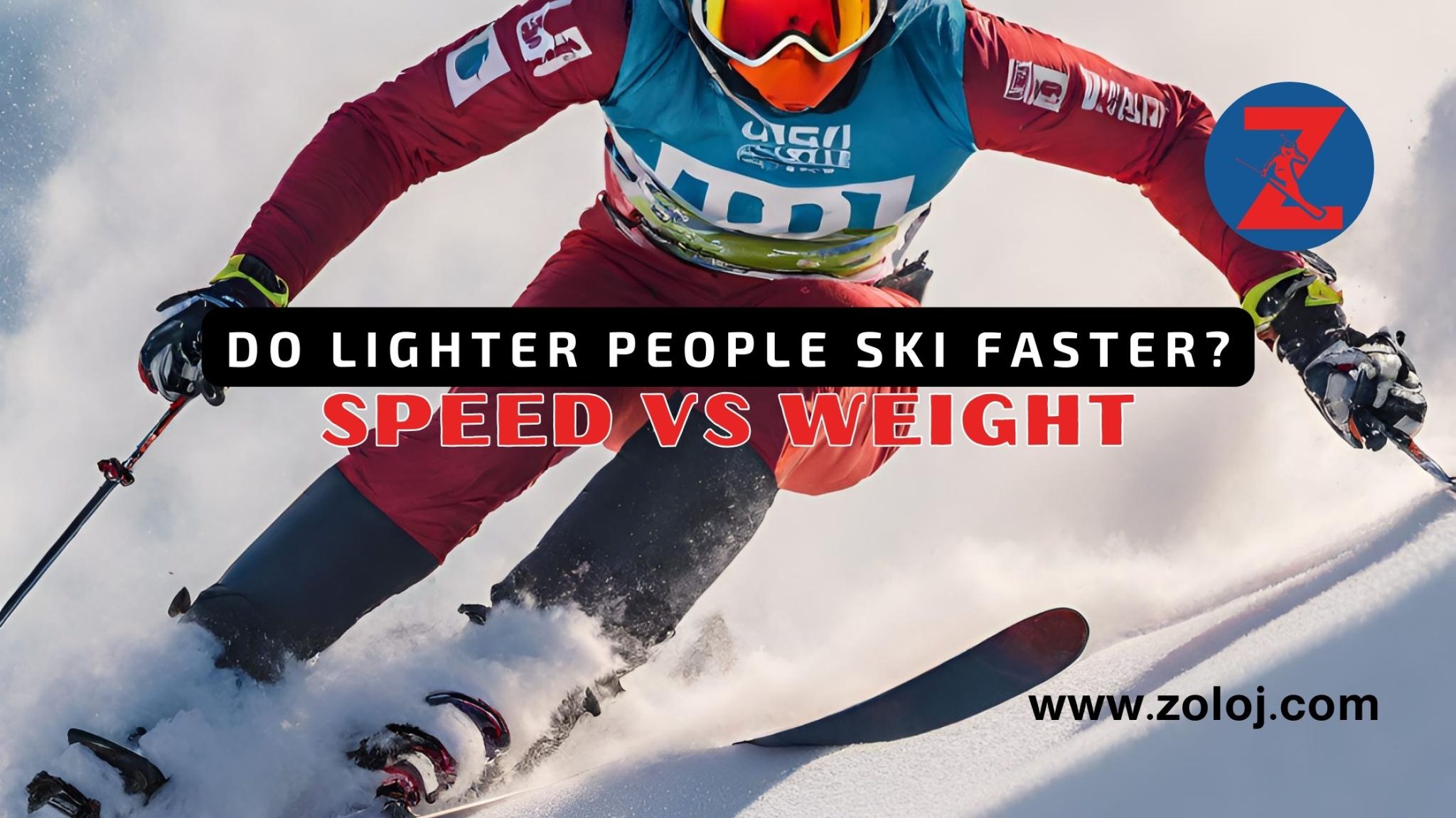 Do Lighter People Ski Faster? Speed vs Weight – Zoloj